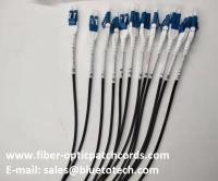 China Flexbile Fiber Optic Patch Cord LC Uniboot Armoured Optical Fiber Cable 12 Core for sale