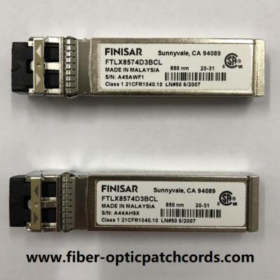 China FINISAR FTLX8574D3BCL SFP Optical Transceiver 850nm 400m Multimode Datacom for sale