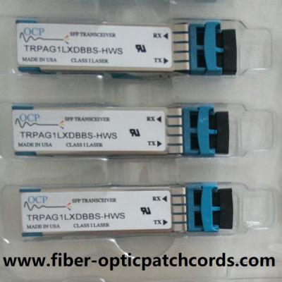 China OCP SFP Transceiver Module 1.25G 1310nm 10km TRPAG1LXDBBS-HWS for sale