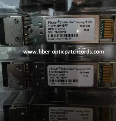 China FTLF1436W5BTV FINISAR 25G 1310nm 10KM Optical Transceiver Module Single Mode for sale