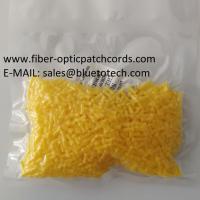China Fiber Optic Dust Caps LC 1.25mm for LC Connector Yellow Red Green Clear Black Blue LC 1.25mm for sale