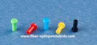 China Fiber Optic SC FC ST 2.5mm Dust Caps 2.5mm for Fiber Optic Connectors Pink Red Yellow Green Black Blue White for sale