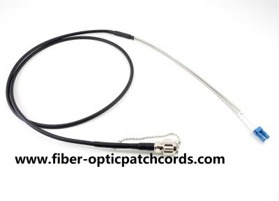 China LC to ODC 2core Armored Fiber Optic Patch Cable Duplex Single Mode for sale