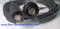 China Fiber Optic Expanded Beam Connector 4Core Fiber Patch Cable Hermaphroditic Interconnection for sale