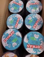 China Cotran KC62 PVC Electrical Insulation Tape Flame Retardant Black 600V 80 Degree for sale