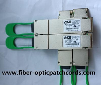 China SMF QSFP+ Transceiver Module AOI AQPLACQ4ED0A 1294 100G CWDM4 1301nm 2KM for sale