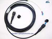 China IP67 PDLC-lC Duplex Base Station Fiber Optic Patch Cord Fire Resistance UV Single Mode for sale