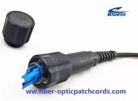China IP67 PDLC-lC Duplex Base Station Fiber Optic Patch Cord Fire Resistance UV Single Mode for sale