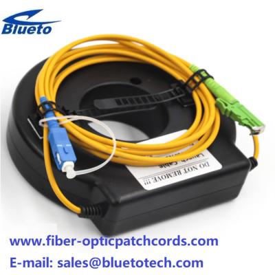 China OTDR Lunch Cable E2000/APC-SC/UPC Single Mode Simplex Optical Fiber Dummy 1km SC/UPC-E2000/APC SM for sale