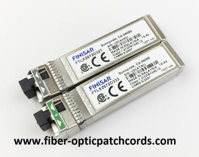 China FINISAR FTLX2072D327/FTLX2072D333 10Gb/S Bidirectional 10km Gen2 SFP+ Optical Transceiver for sale