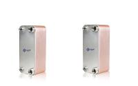 China UL Certified Water Cooled Refrigeration Plate Heat Exchanger 30-45bar EATB120 for sale