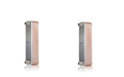 China Copper Brazed Plate Heat Exchanger 3.0-4.5Mpa Large Heat Transfer Area EATB52 for sale