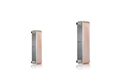 China Copper Stainless Steel Brazed Plate Heat Exchanger 45 Bar Refrigeration Condenser for sale
