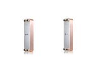 China Copper Brazed Plate Heat Exchanger 30-45bar Corrosion Resistant Custom Size for sale