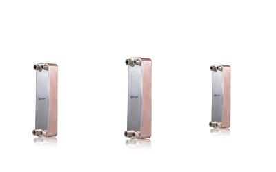 China Copper Brazed Plate Heat Exchanger 30-45bar High Leakage Resistance for HVAC for sale