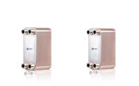China EATB12 Copper Brazed Plate Heat Exchanger 30-45bar High Pressure Refrigeration for sale