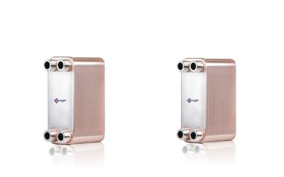 China EATB12 Copper Brazed Plate Heat Exchanger 30-45bar High Pressure Refrigeration for sale