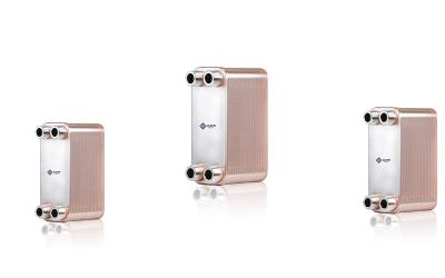 China Central Heating Copper Brazed Plate Heat Exchanger Easy Installation for sale