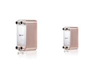 China Industrial Brazed Plate Heat Exchanger 200°C 40 Bar Copper Brazed High Efficiency for sale