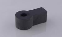 China Silicon Nitride Ceramic Bracket For High-Temperature Furnaces — Features Cylindrical Base And Square Boss To Prevent Rotation for sale