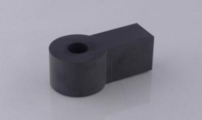 China Silicon Nitride Ceramic Bracket For High-Temperature Furnaces — Features Cylindrical Base And Square Boss To Prevent Rotation for sale