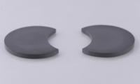 China Silicon Nitride Double Crescent Disc - High-Precision Symmetrical Special Ceramic Component for sale
