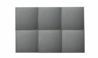 China High-Strength Square Silicon Carbide Ceramic Protective Liner Plates (Multi-Plate Array Type) for sale