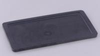 China Dark Gray Zirconia Ceramic Substrate: High-Precision, High-Temperature Resistant Rectangular Insulation Substrate for sale