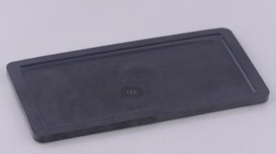 China Dark Gray Zirconia Ceramic Substrate: High-Precision, High-Temperature Resistant Rectangular Insulation Substrate for sale
