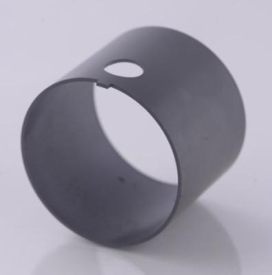 China Industrial Silicon Nitride Ceramic Sleeve: High-Precision Shaft Bushings With Through-Hole & Slotted Design for sale