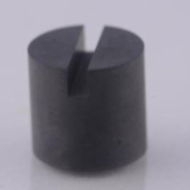 China Dark Gray Silicon Nitride Ceramic Slotted Bushing: High-Elasticity, High-Temperature Precision Positioning Component for sale