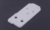 China Irregular Perforated Alumina Ceramic Suction Plate with High Thermal Conductivity and Excellent Thermal Shock Resistance for Precision Industrial Applications for sale
