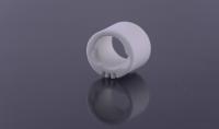 China Open-Tooth Zirconia Ceramic Sleeve with High Toughness & Anti-Cracking Superior Wear Resistance and High Dimensional Precision for sale