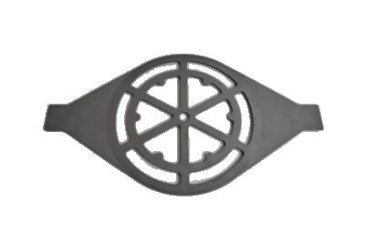 China Diamond-Shaped Hollow Silicon Carbide Ceramic Wafer Carrier with High Thermal Conductivity and 1400℃ High-temperature Resistance for Semiconductor Applications for sale