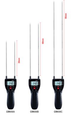 China GM650 Series Portable LCD Display Grain Moisture Meter with 14 Grain Varieties for Agriculture & Food for sale