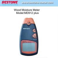 China LCD Display Digital Wood Moisture Meter MD912 Plus With Automatic Shutdown Function for sale