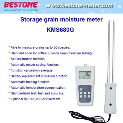 China Storage Grain Moisture Meter Kms680g for sale