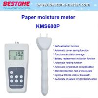 China 4 Digital LCD Display Paper Moisture Meter Kms680p Measuring 5%-95% for sale