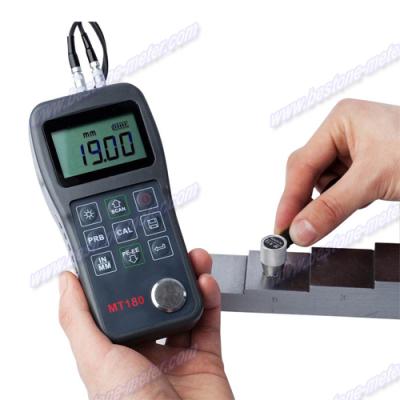 China Multi Mode Ultrasonic Thickness Gauge High Accuracy 0.1/0.01mm for Wide Material Range for sale