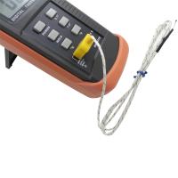 China Data Hold Digital Thermometers with K Type Sensors Alarm Display Overload Dm6801b for sale