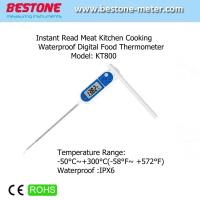 China Custom Instant Read Meat Kitchen Cooking Waterproof Digital Food Thermometer for sale