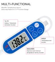 China Custom Instant Read Meat Kitchen Cooking Waterproof Digital Food Thermometer for sale
