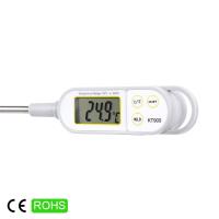 China Long Probe Digital Household Kitchen Cooking BBQ Meat Electronic Food Thermometer Waterproof for sale