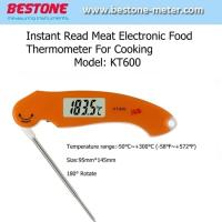 China Foldable Meat Cooking Digital Temperature Kitchen Food Thermometer for sale