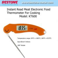 China Foldable Meat Cooking Digital Temperature Kitchen Food Thermometer for sale