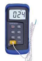 China Digital Thermometer with K-Type Thermocouple Sensors / Data-Hold Function Alarm Display Overload Sm6801e for sale