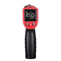 China Digital Circular Laser Infrared Thermometer with HD Color Display K Type Thermocouple for sale