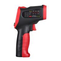 China Digital Circular Laser Infrared Thermometer with HD Color Display K Type Thermocouple for sale