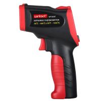 China Digital Circular Laser Non Contact IR Infrared Thermometer with HD Backlight Color Display with K-Type Thermocouple,Humidity,Dew Point,Surface Temperature Meter for sale