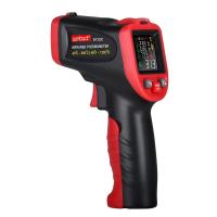 China Digital Circular Laser Non Contact IR Infrared Thermometer with HD Backlight Color Display with K-Type Thermocouple,Humidity,Dew Point,Surface Temperature Meter for sale